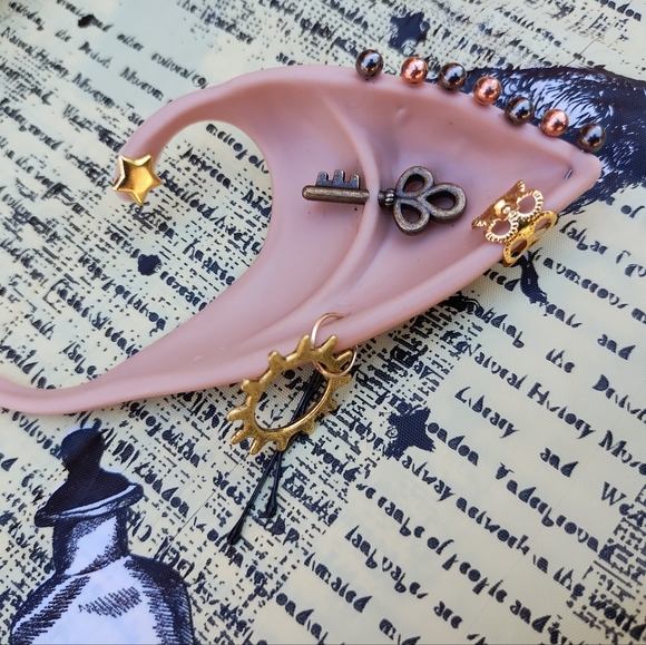 Hand Crafted | Accessories | Steampunk Elffairy Ears Clockmakertinker Costume Short Height For ...